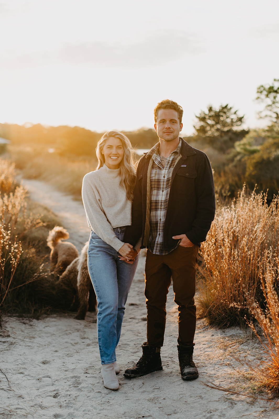 Golden Hour Couple Photos in Virginia Beach - Paige Overturf ...
